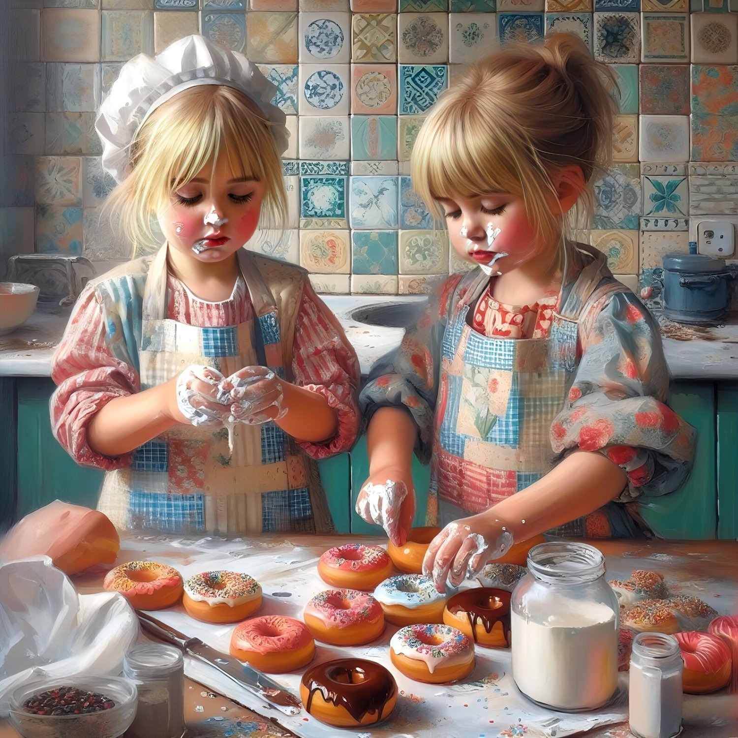 Solve Sticky Fingers jigsaw puzzle online with 256 pieces