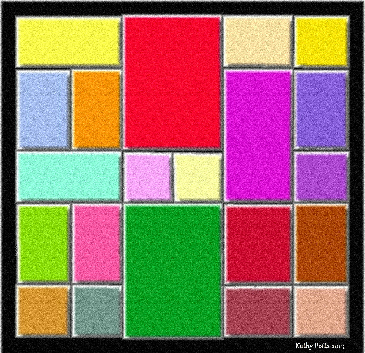 Solve Squares and Rectangles jigsaw puzzle online with 380 pieces