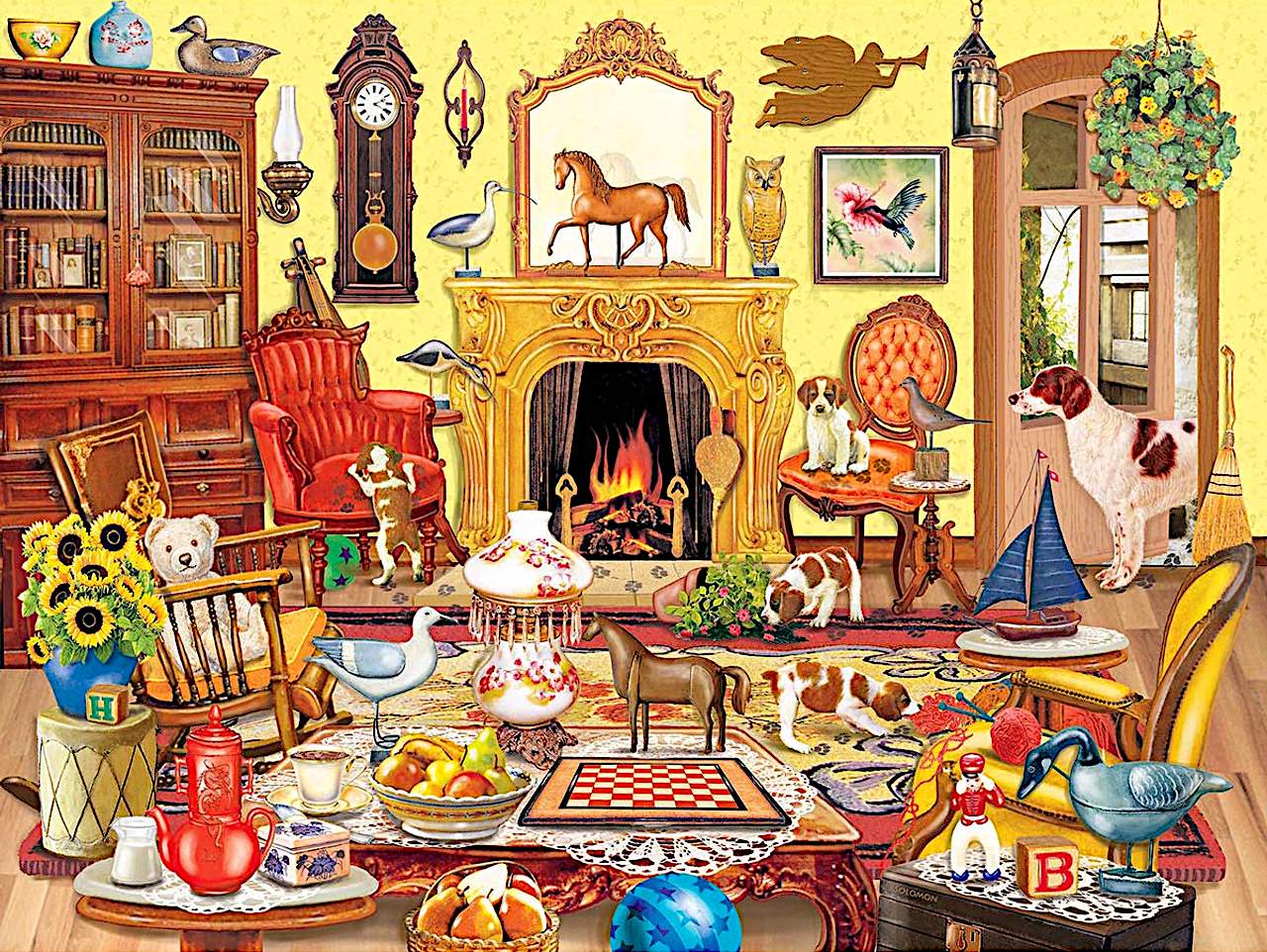 Solve The Room jigsaw puzzle online with 357 pieces