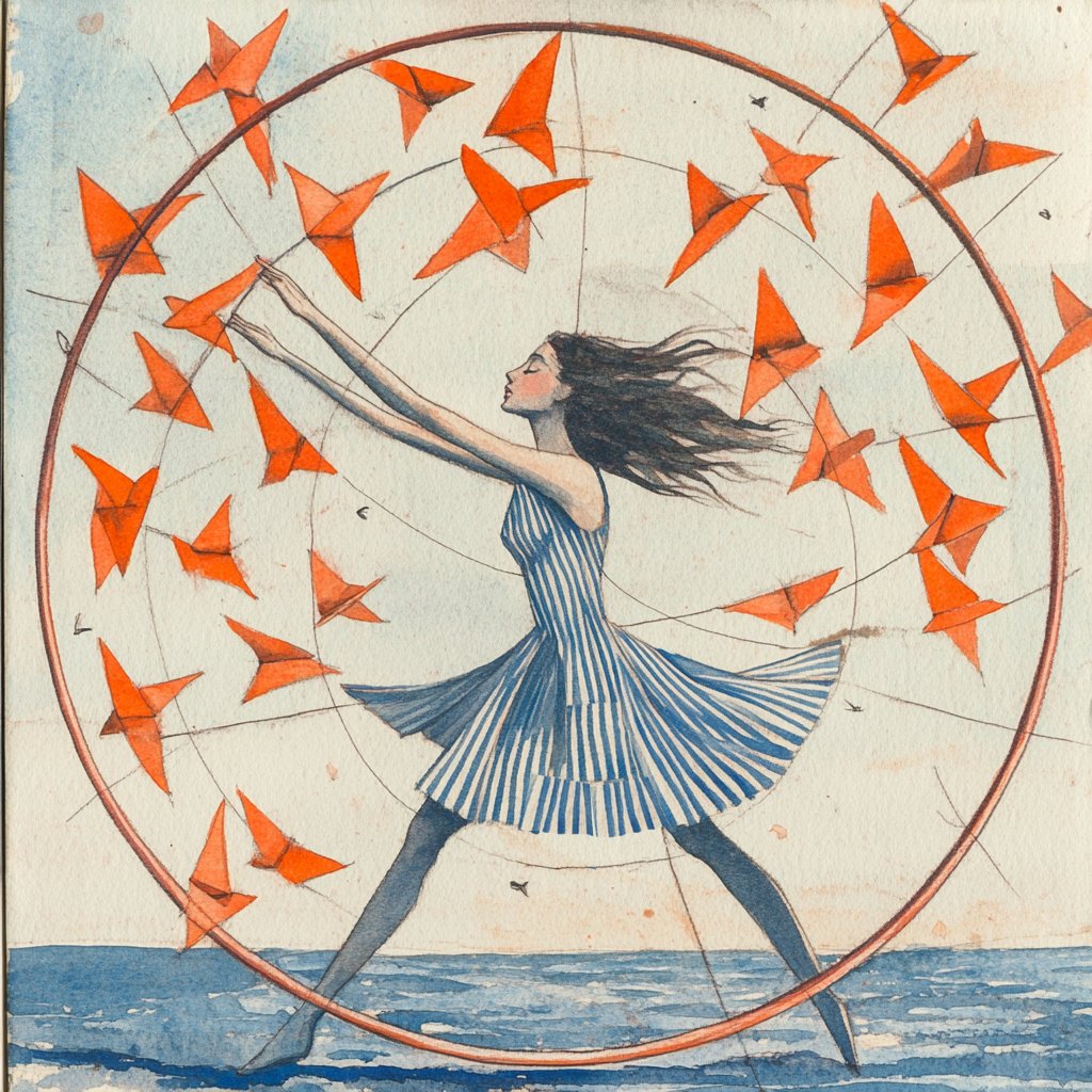 Solve Hula hoop poem 4 jigsaw puzzle online with 49 pieces