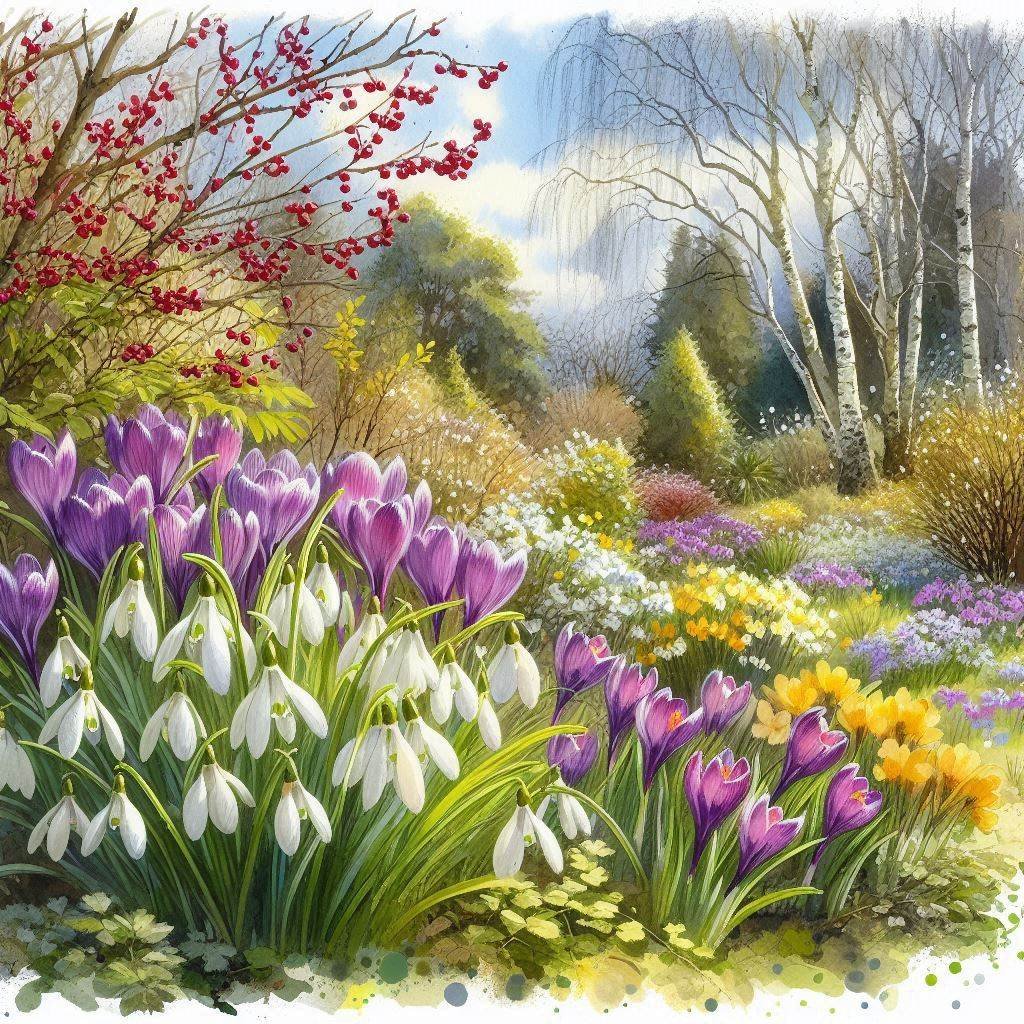 Jigsaw Puzzle | 81 pieces | Spring flowers (resize 9 to 306 pieces ...
