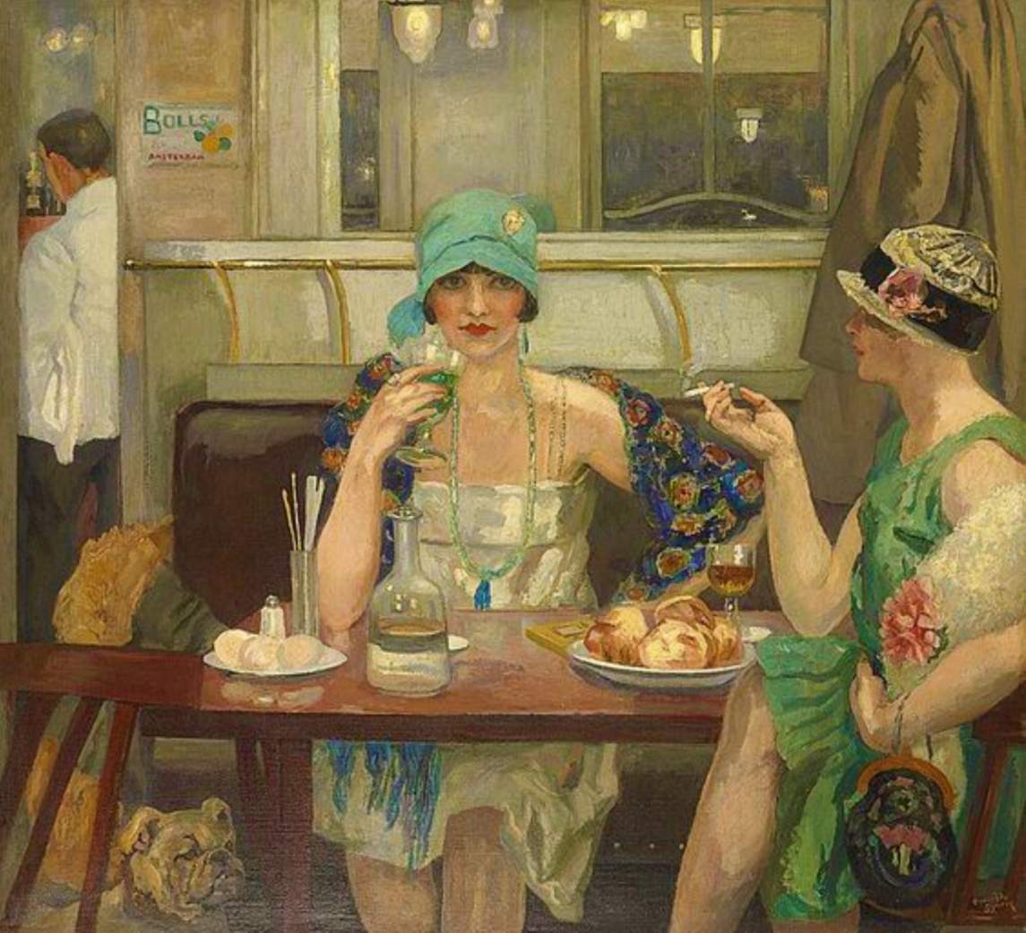 Solve TimeOut ~ Tancrede Synave (French, 1870-1936) jigsaw puzzle ...