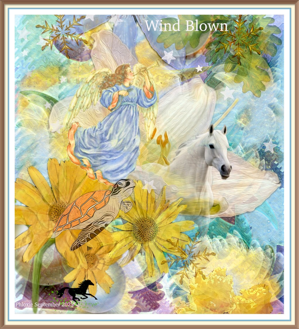 Solve Wind Blown jigsaw puzzle online with 25 pieces