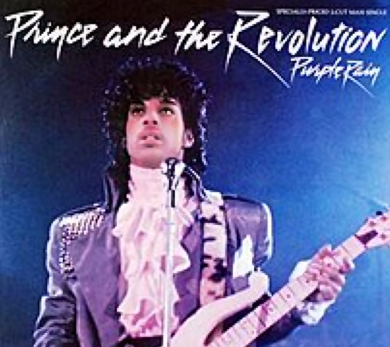 Solve Prince 1984 Purple Rain jigsaw puzzle online with 16 pieces