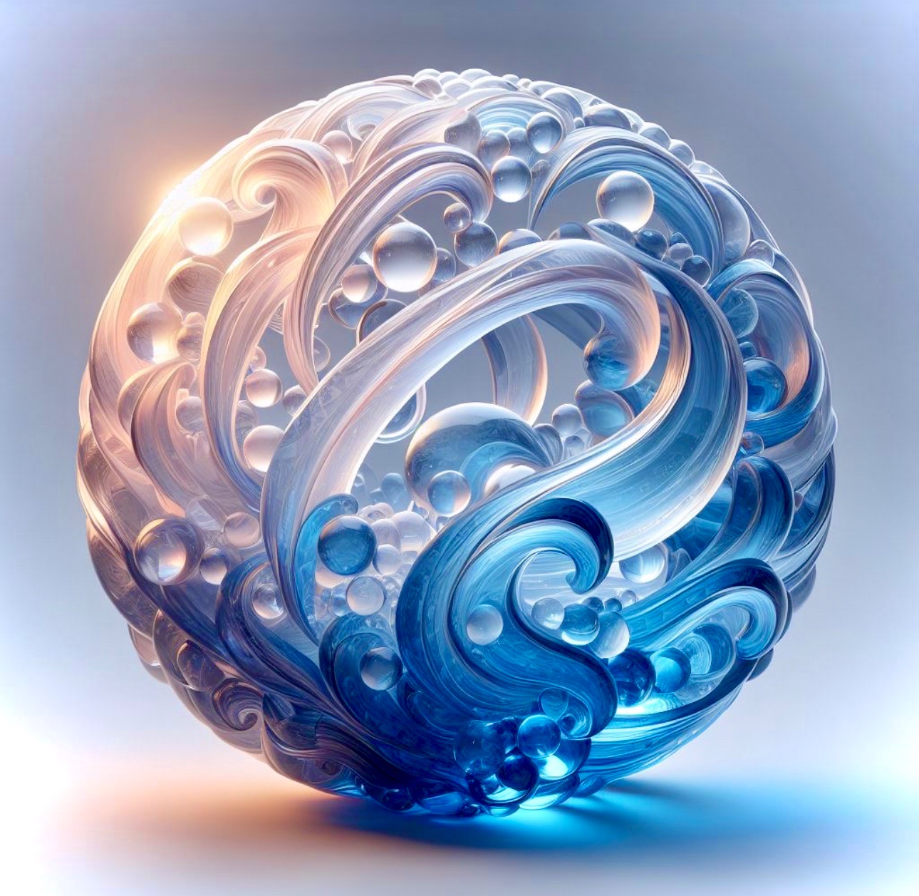 Solve Deep Blue jigsaw puzzle online with 49 pieces