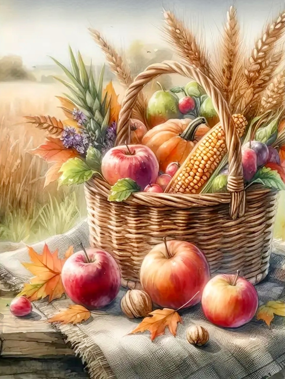 Jigsaw Puzzle | 80 pieces | Fall Harvest | Jigidi