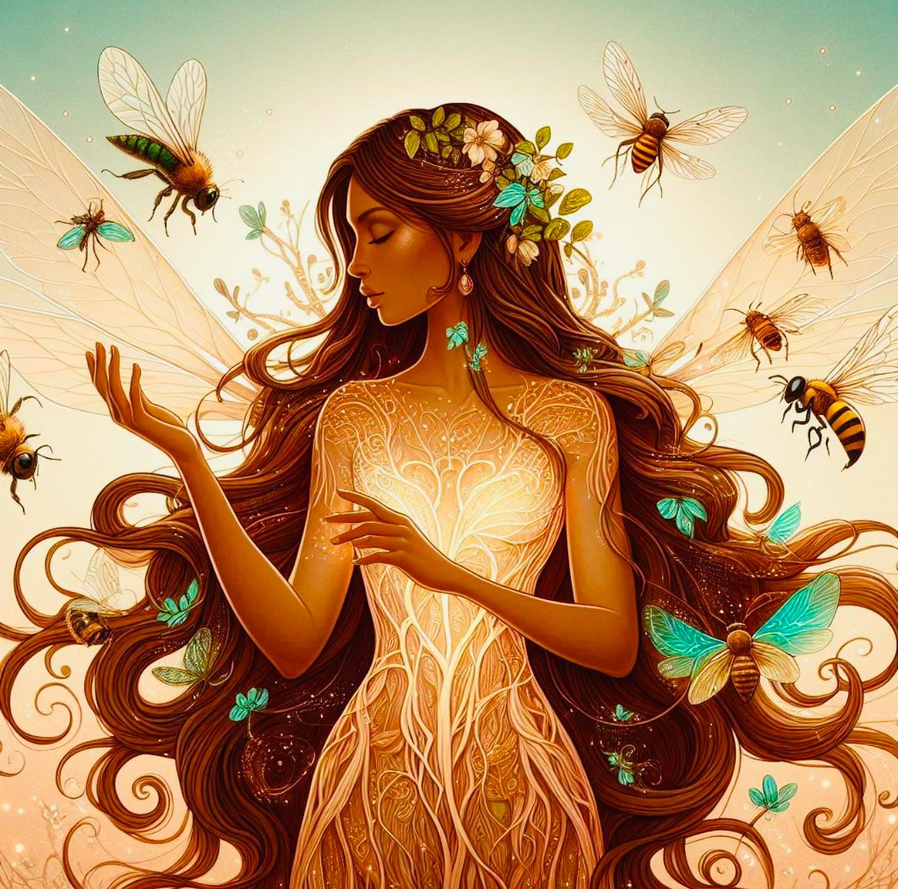 Solve nature spirit (resize 9 to 441) jigsaw puzzle online with 64 pieces