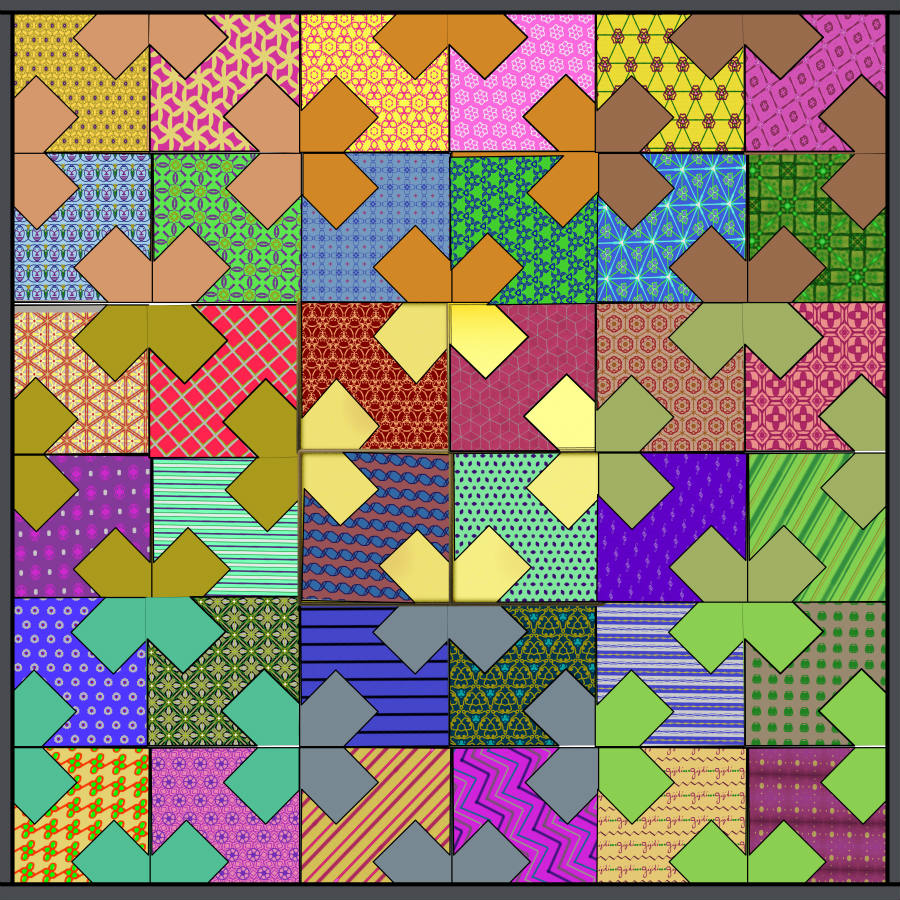 Solve An Arrow Puzzle jigsaw puzzle online with 81 pieces