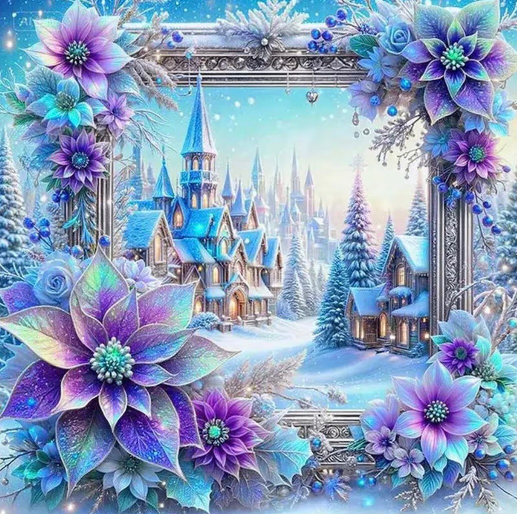 Solve Winter Design jigsaw puzzle online with 25 pieces