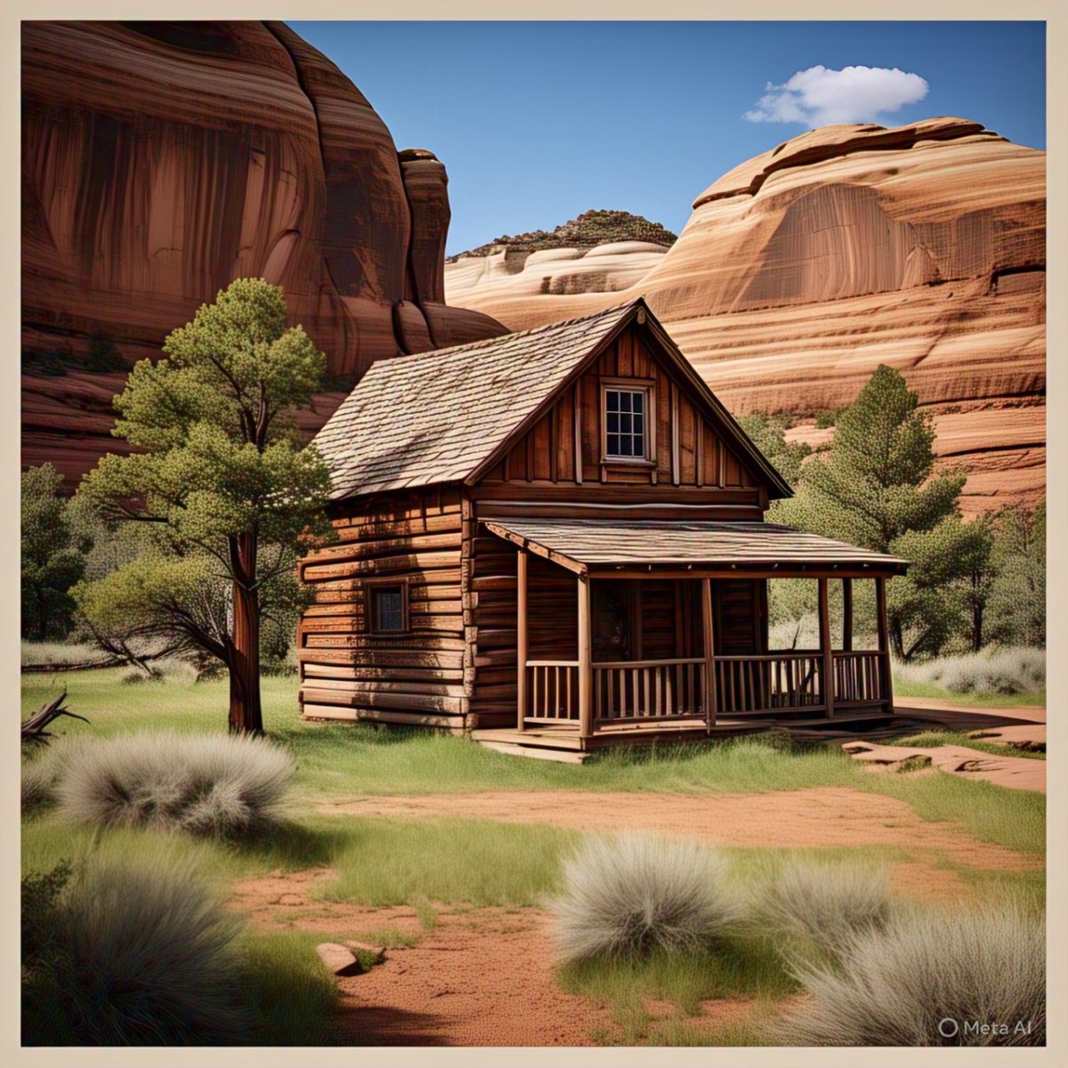 Solve cabin jigsaw puzzle online with 36 pieces