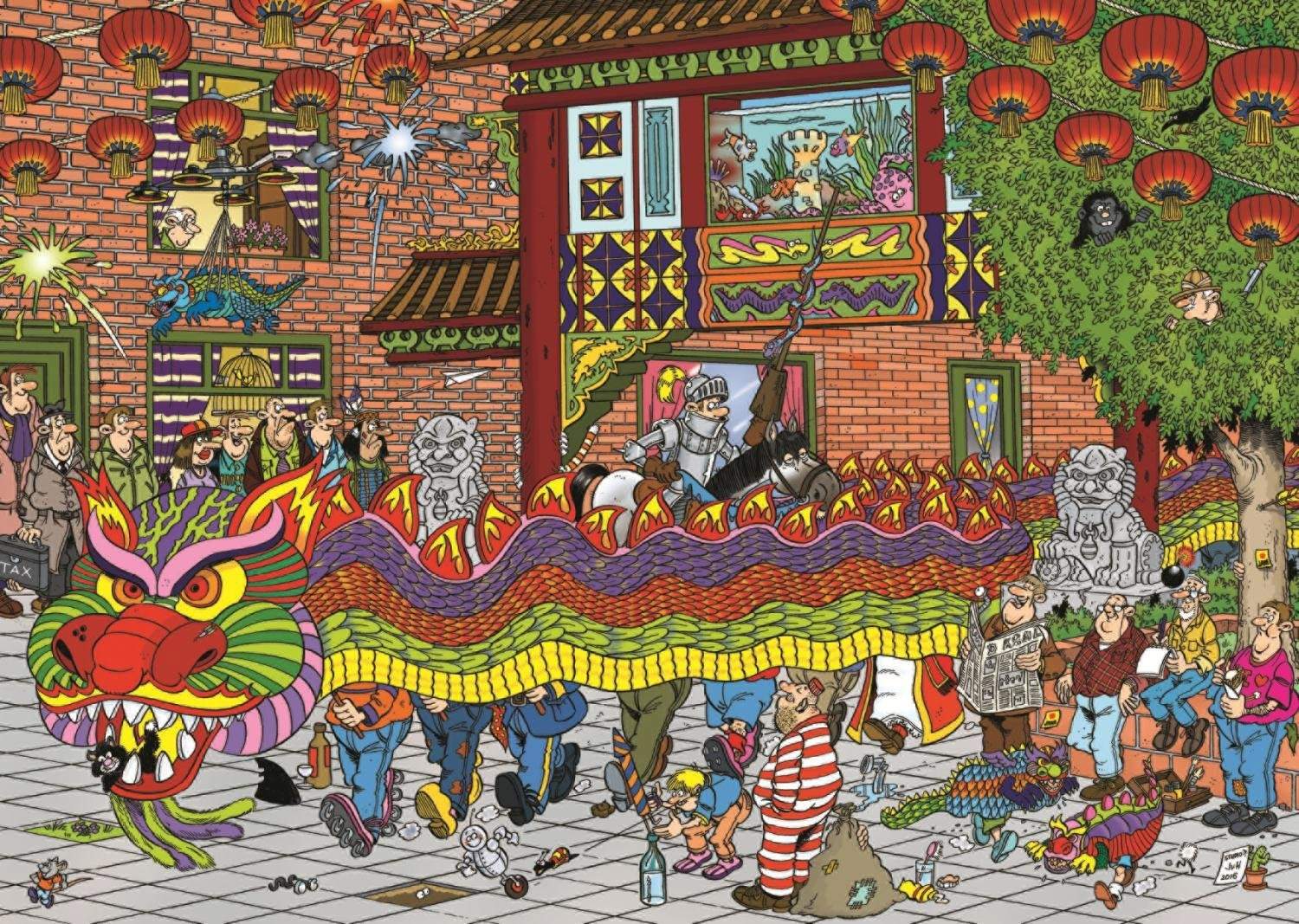 Solve CHINESE NEW YEAR jigsaw puzzle online with 352 pieces