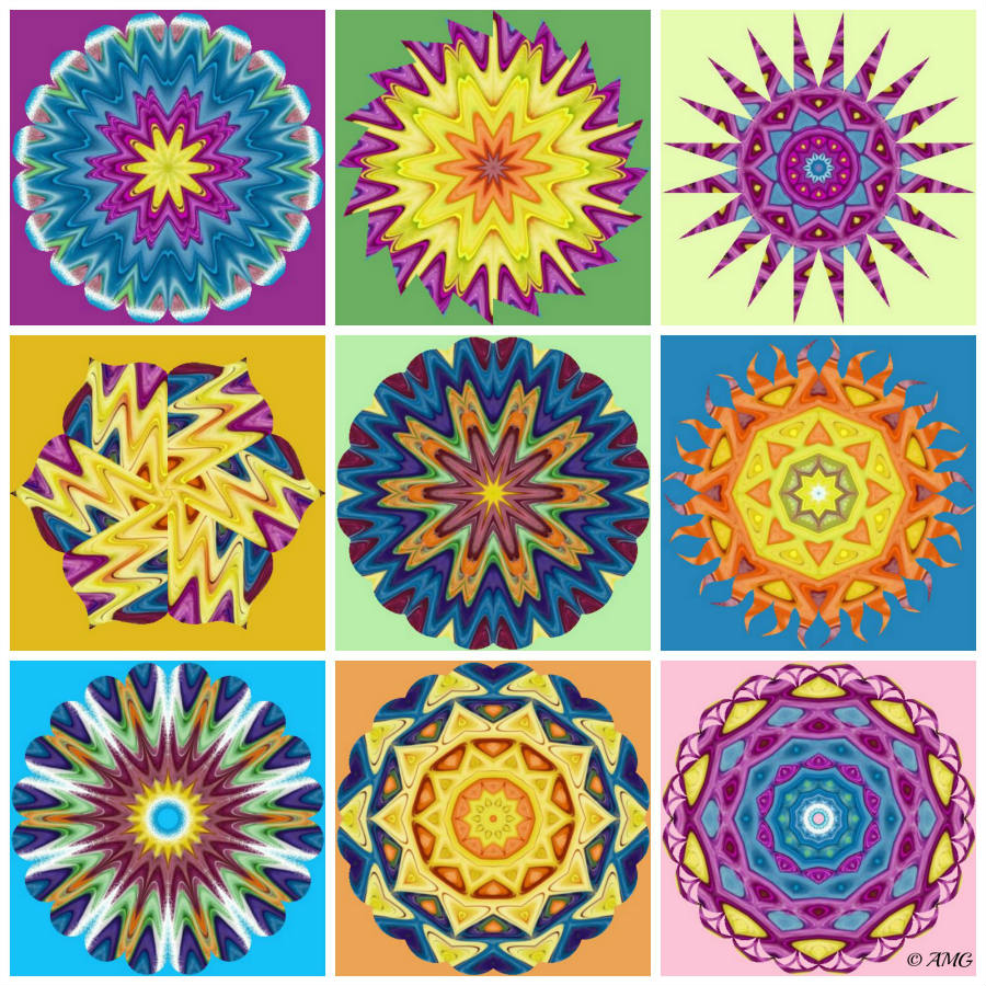 Solve Monday Collage jigsaw puzzle online with 36 pieces