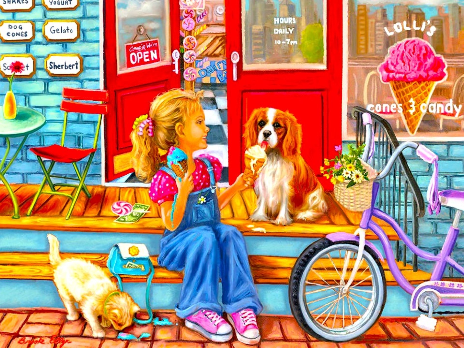 Solve Reward For Waiting jigsaw puzzle online with 130 pieces