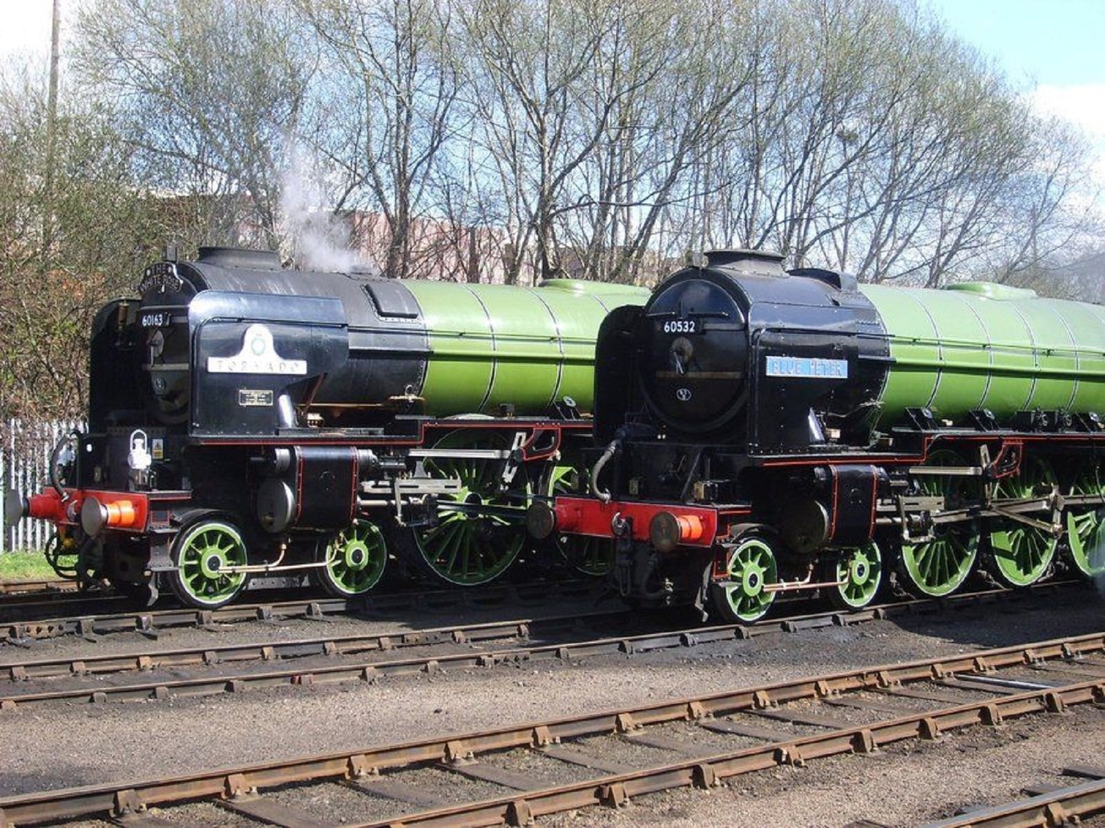 Solve LNER Class A1 4-6-2 60163 Tornado and Class A2 4-6-2 60532 Blue ...