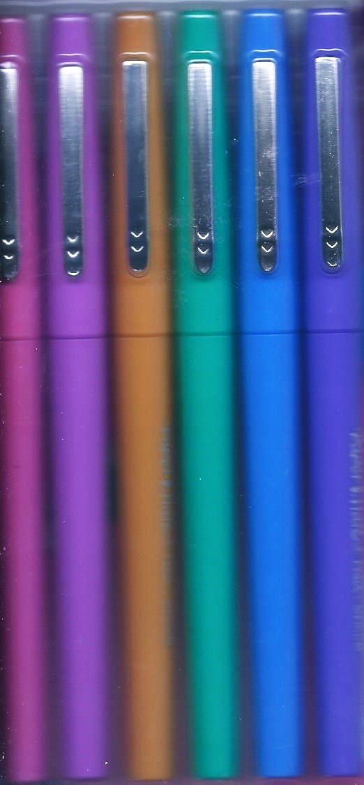 Solve My New Flair Pens by Paper Mate jigsaw puzzle online with 18 pieces