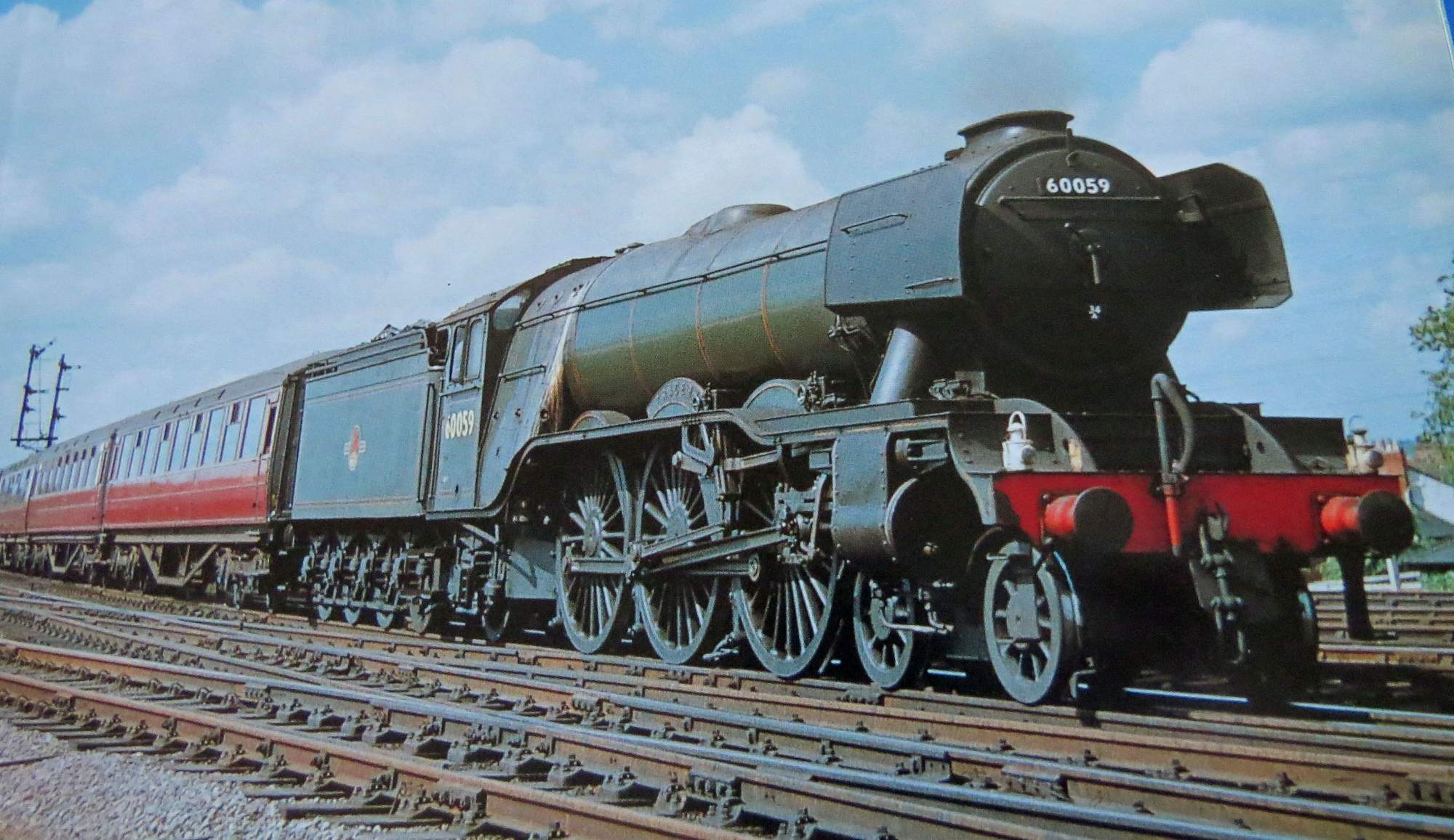 Solve LNER Class A3 4-6-2 60059 Tracery. jigsaw puzzle online with 252 ...