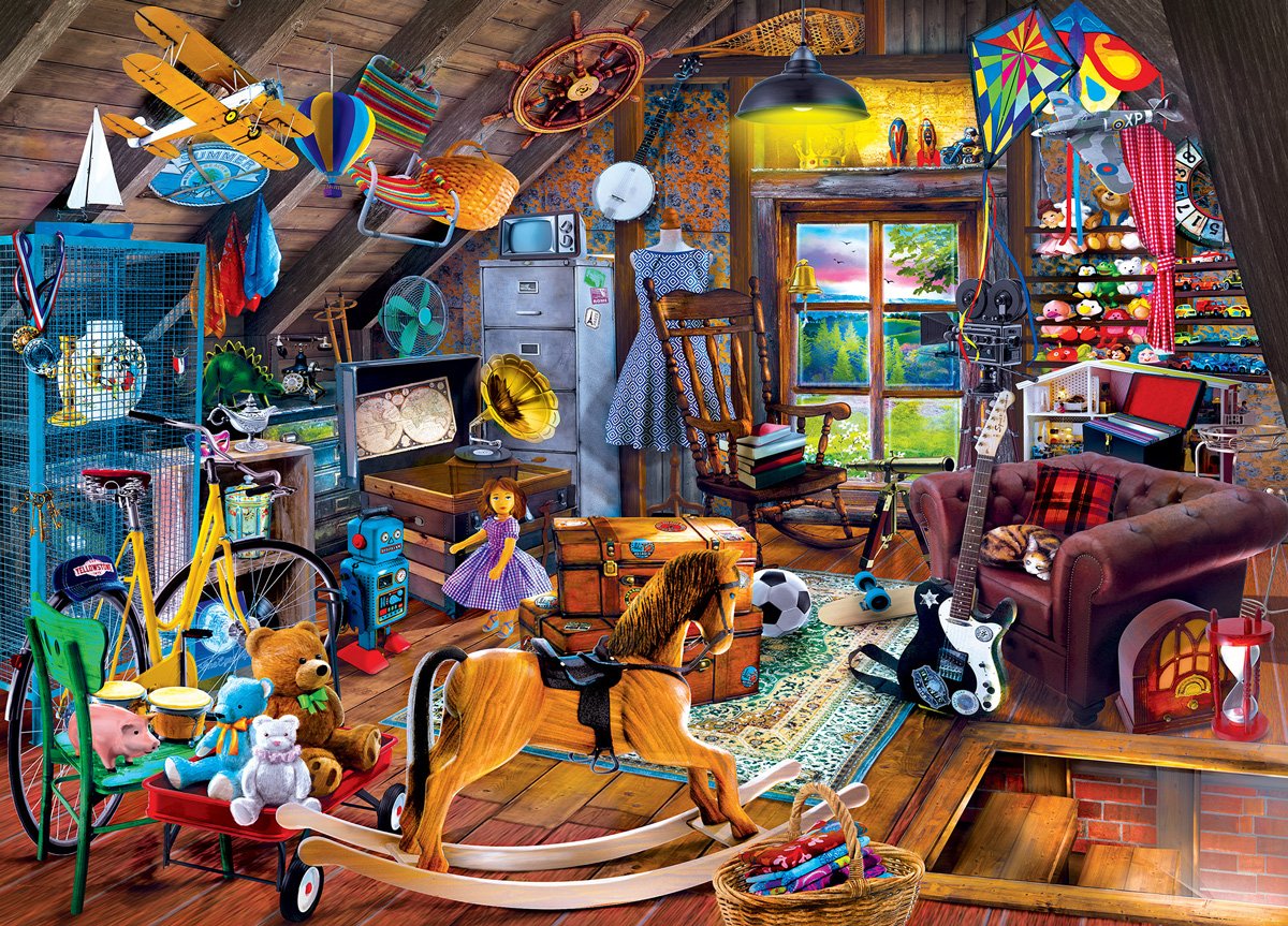 Solve A Precious Mess jigsaw puzzle online with 140 pieces