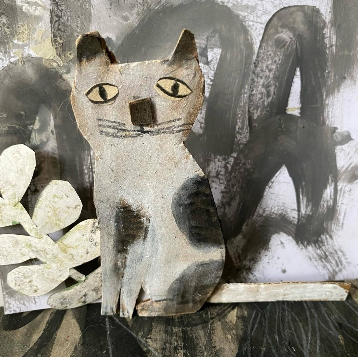 Solve Le Chat jigsaw puzzle online with 64 pieces