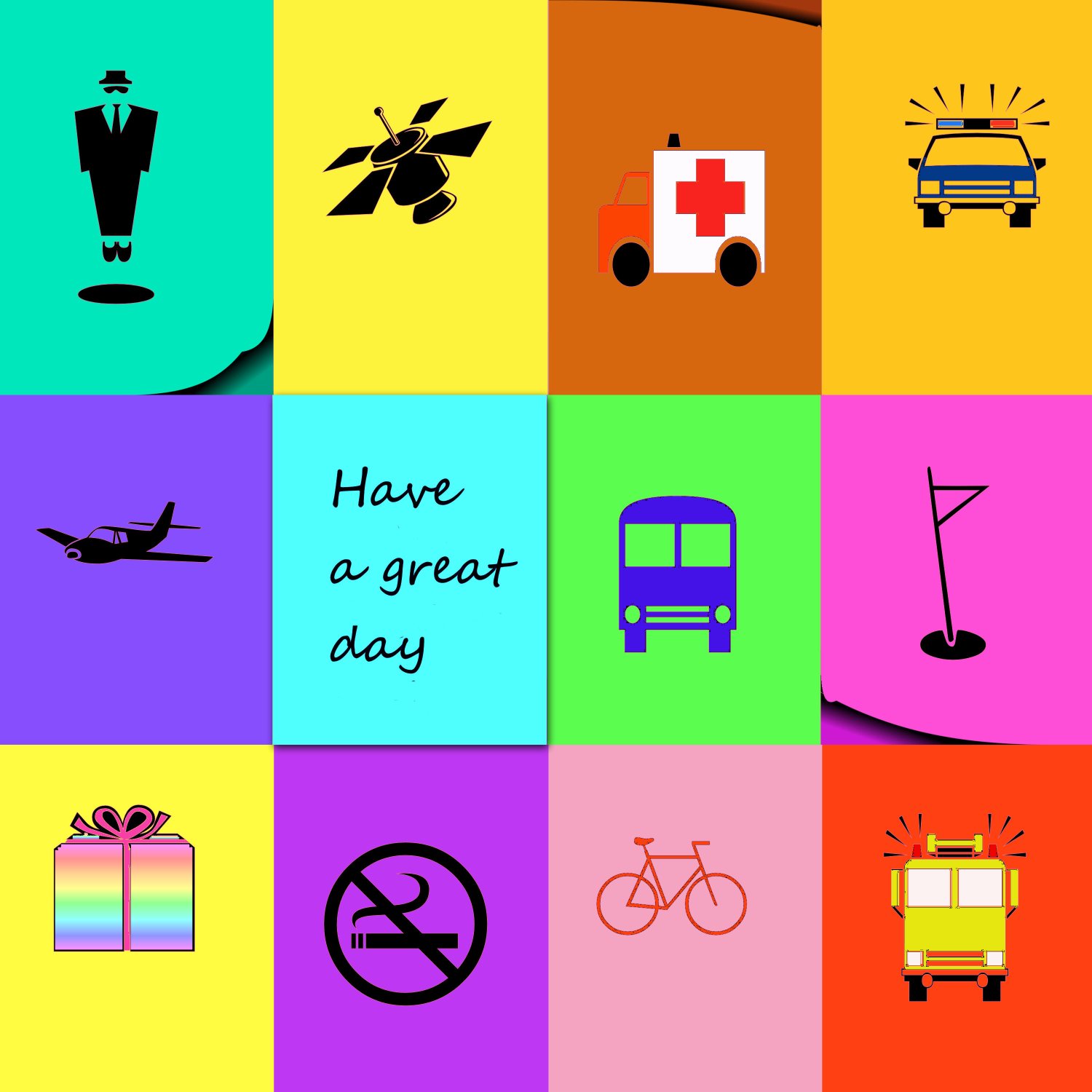 Solve STICKY NOTES jigsaw puzzle online with 100 pieces