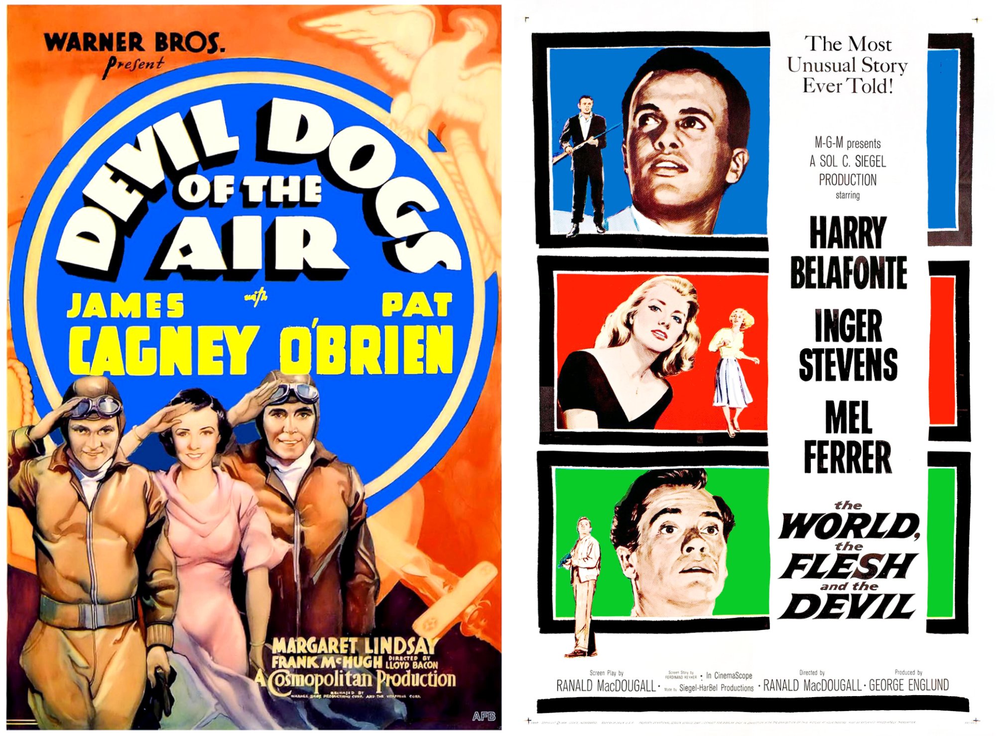 Solve Devil Dogs of the Air ~ 1935 and The World, the Flesh and the ...