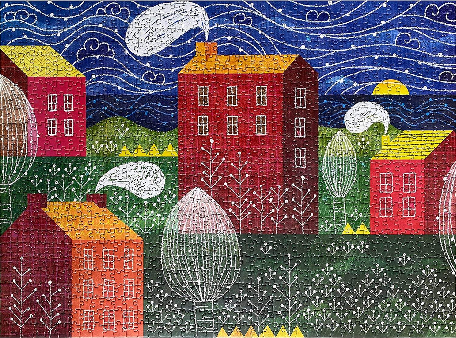 Solve Village jigsaw puzzle online with 221 pieces