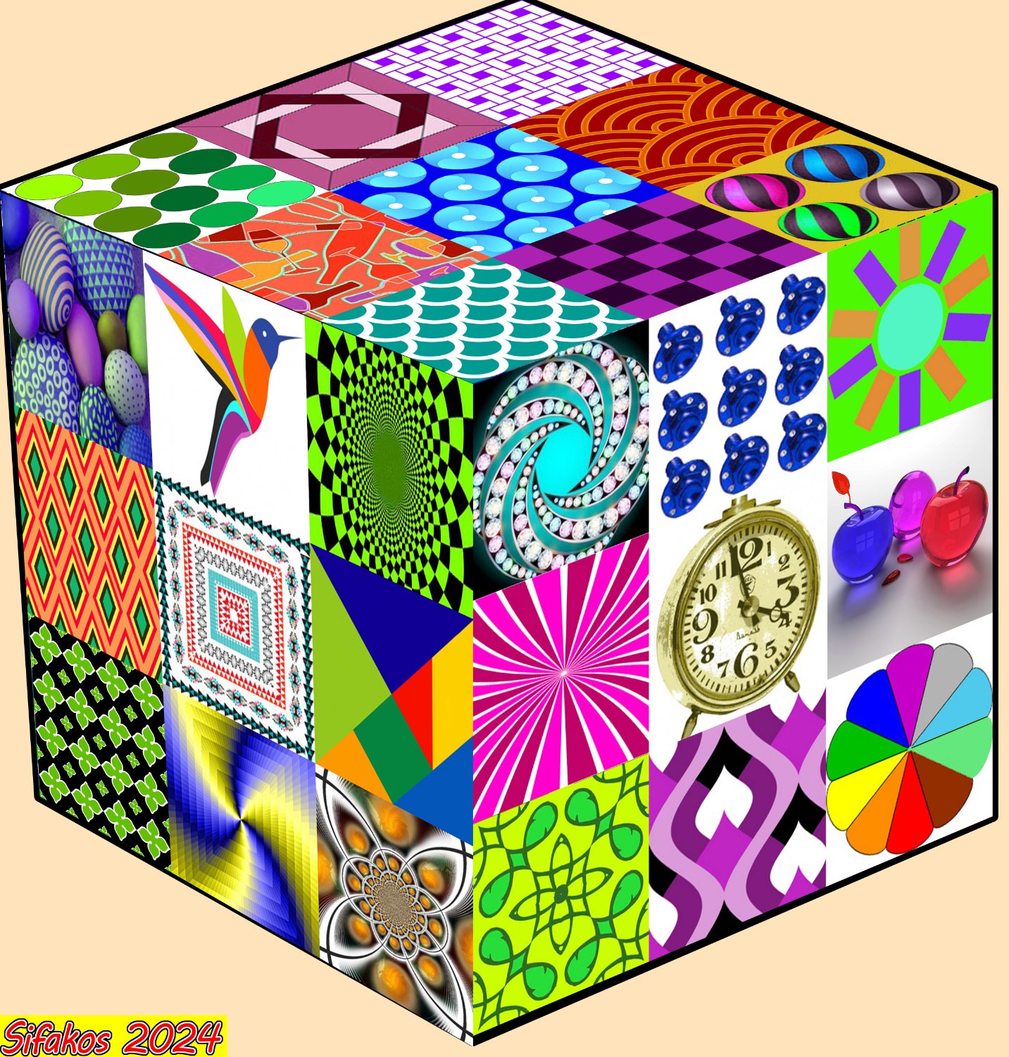 Solve Colours_1134 jigsaw puzzle online with 64 pieces