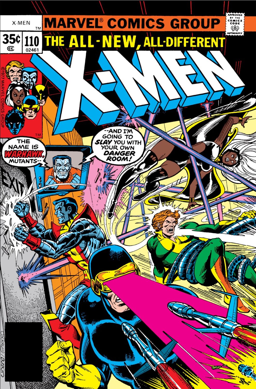 Solve X-Men Vol. 1, No. 110 jigsaw puzzle online with 260 pieces
