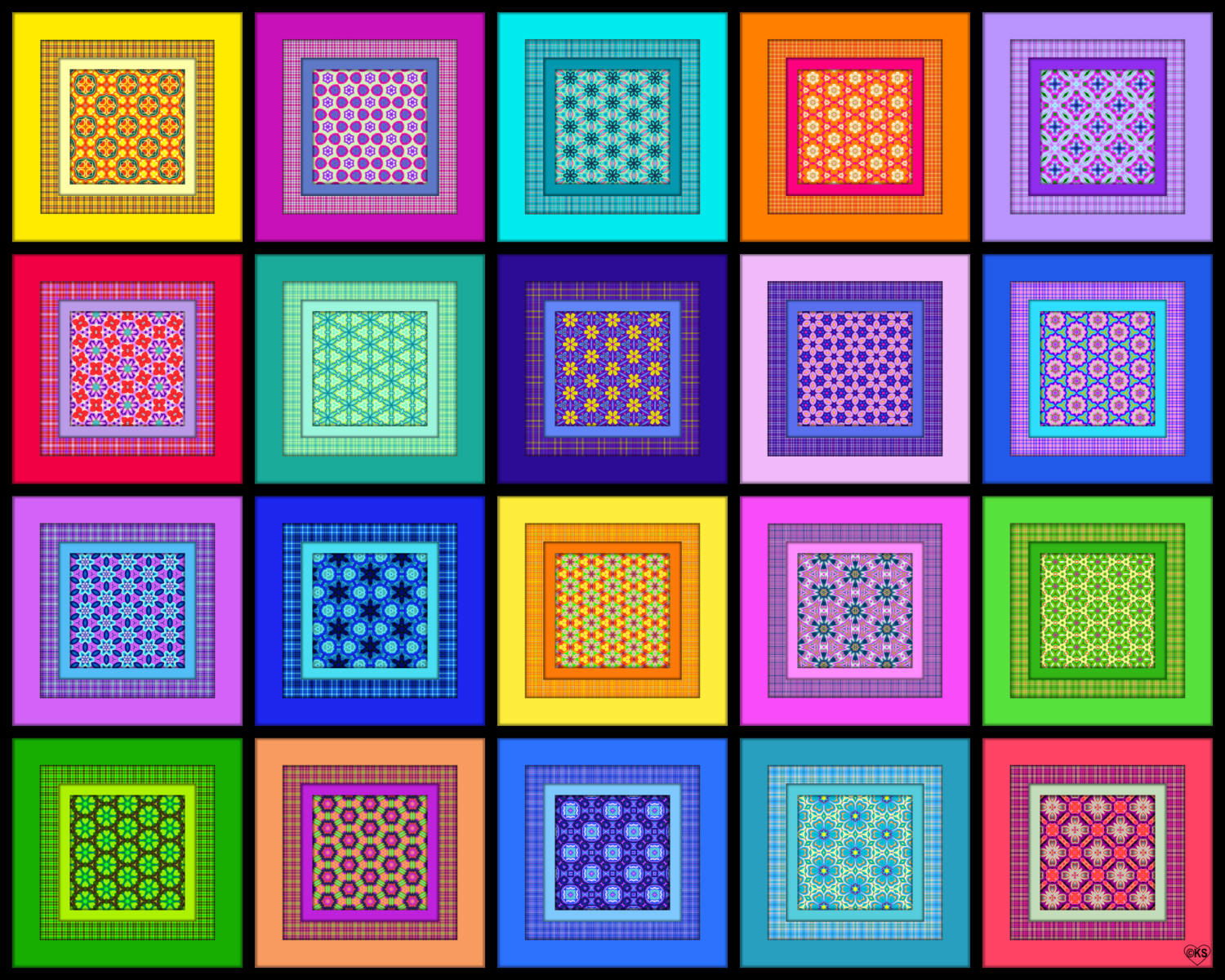 Solve Framed Patterns!! ~ L jigsaw puzzle online with 180 pieces