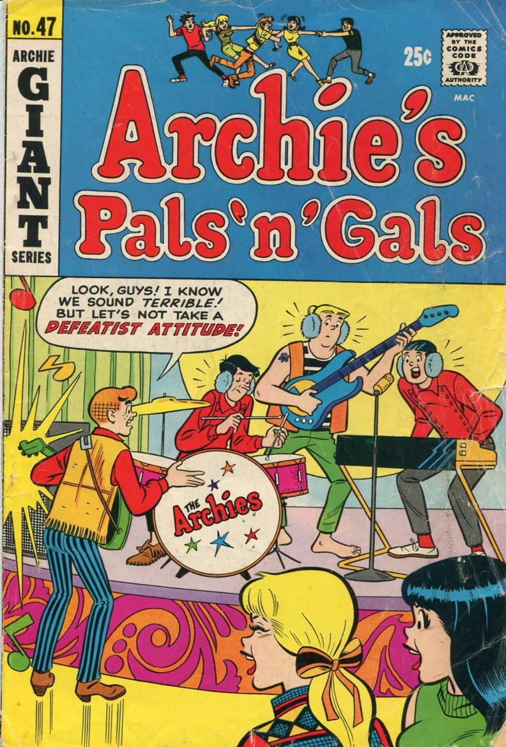 Solve Archie's Pals 'n' Gals (Aug 1968) jigsaw puzzle online with 330 ...