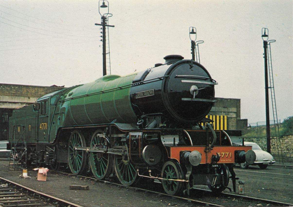 Jigsaw Puzzle | LNER Class V2 2-6-2 4771 Green Arrow. | 70 pieces | Jigidi