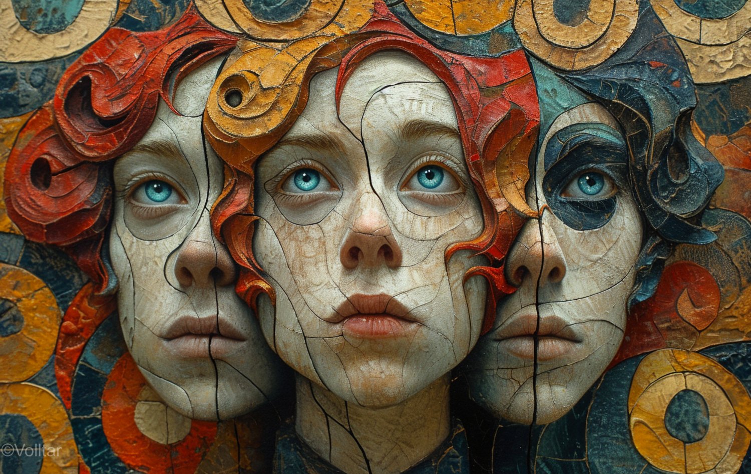 Solve Faces jigsaw puzzle online with 12 pieces