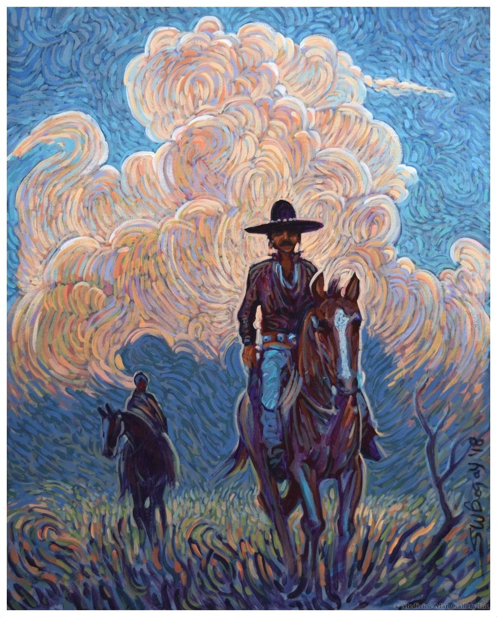 Solve Beauty Way Bound ~ Shonto Begay (Navajo) jigsaw puzzle online ...