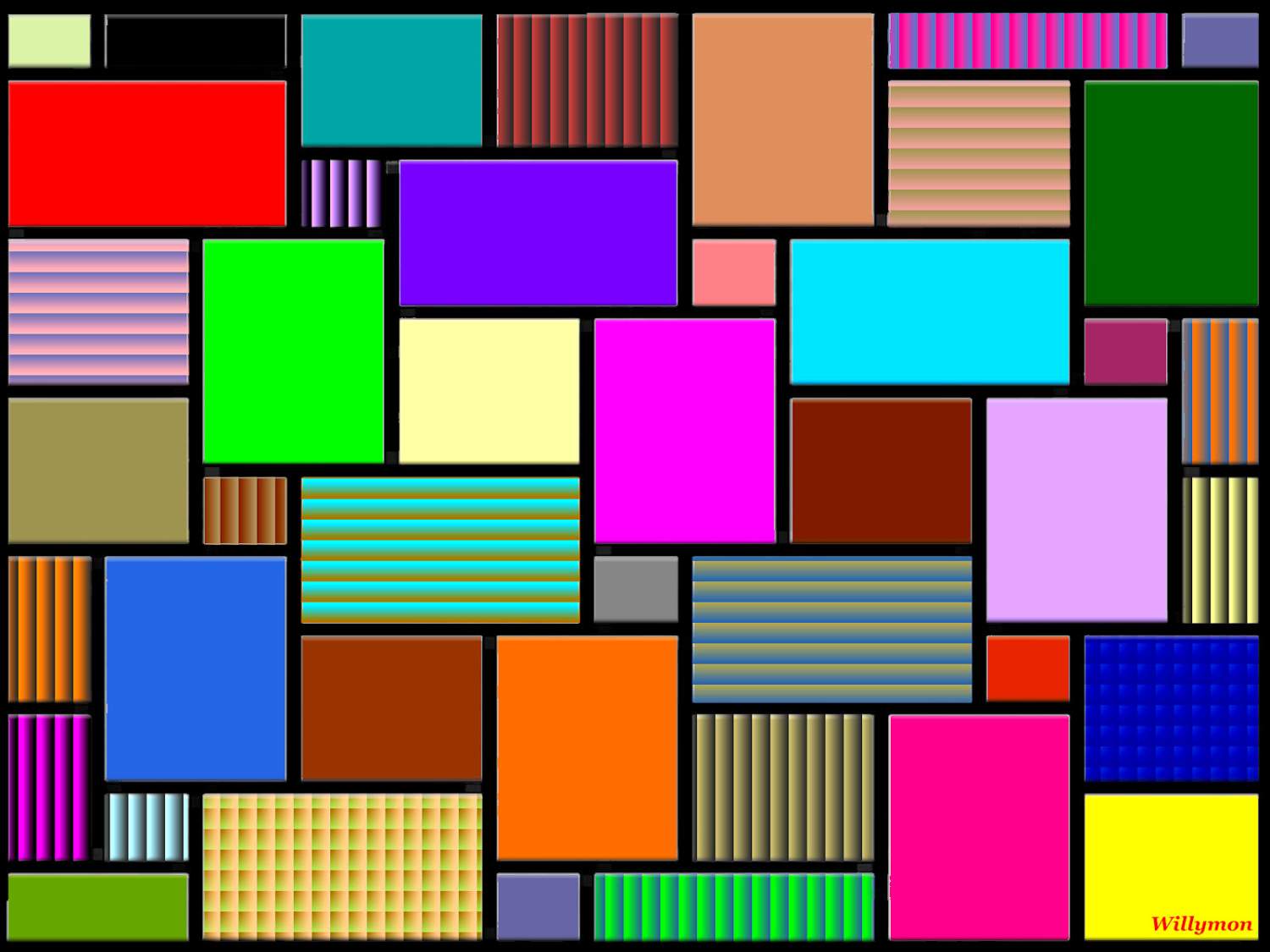 Solve rectangles jigsaw puzzle online with 80 pieces