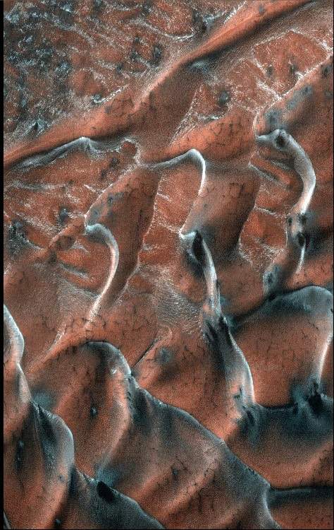 Solve SAND DUNES ON THE MARTIAN SURFACE... jigsaw puzzle online with 40 ...