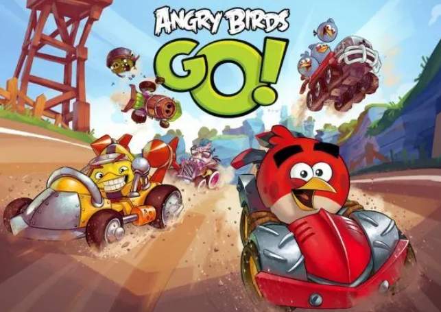 Solve Angry Birds Racing jigsaw puzzle online with 48 pieces