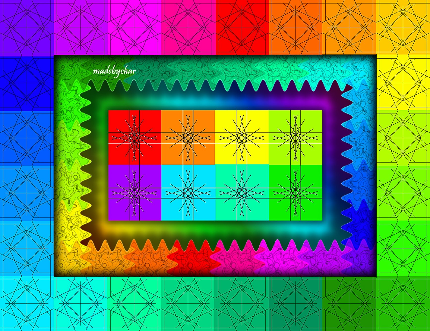 Solve Fancy Doodles... jigsaw puzzle online with 252 pieces