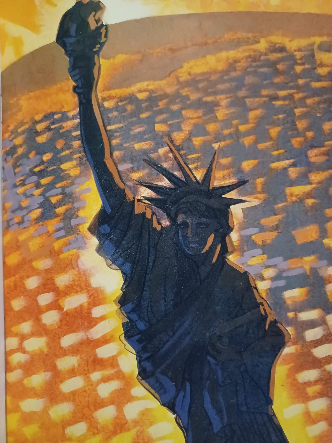 Solve "The New Colossus" by Emma Lazarus / illustration by Sally Wern ...