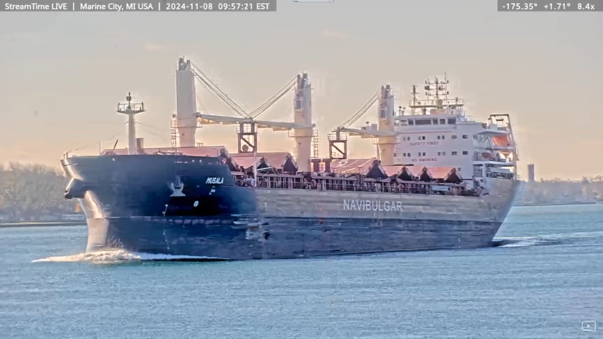 Solve Musala - Ocean-Going Freighter - Marine City, MI (2024-11-08 ...