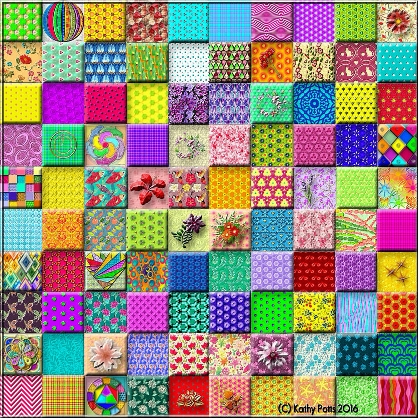 Puzzle | 25 pièces | 100 "Eye Candy" Tiles | Jigidi