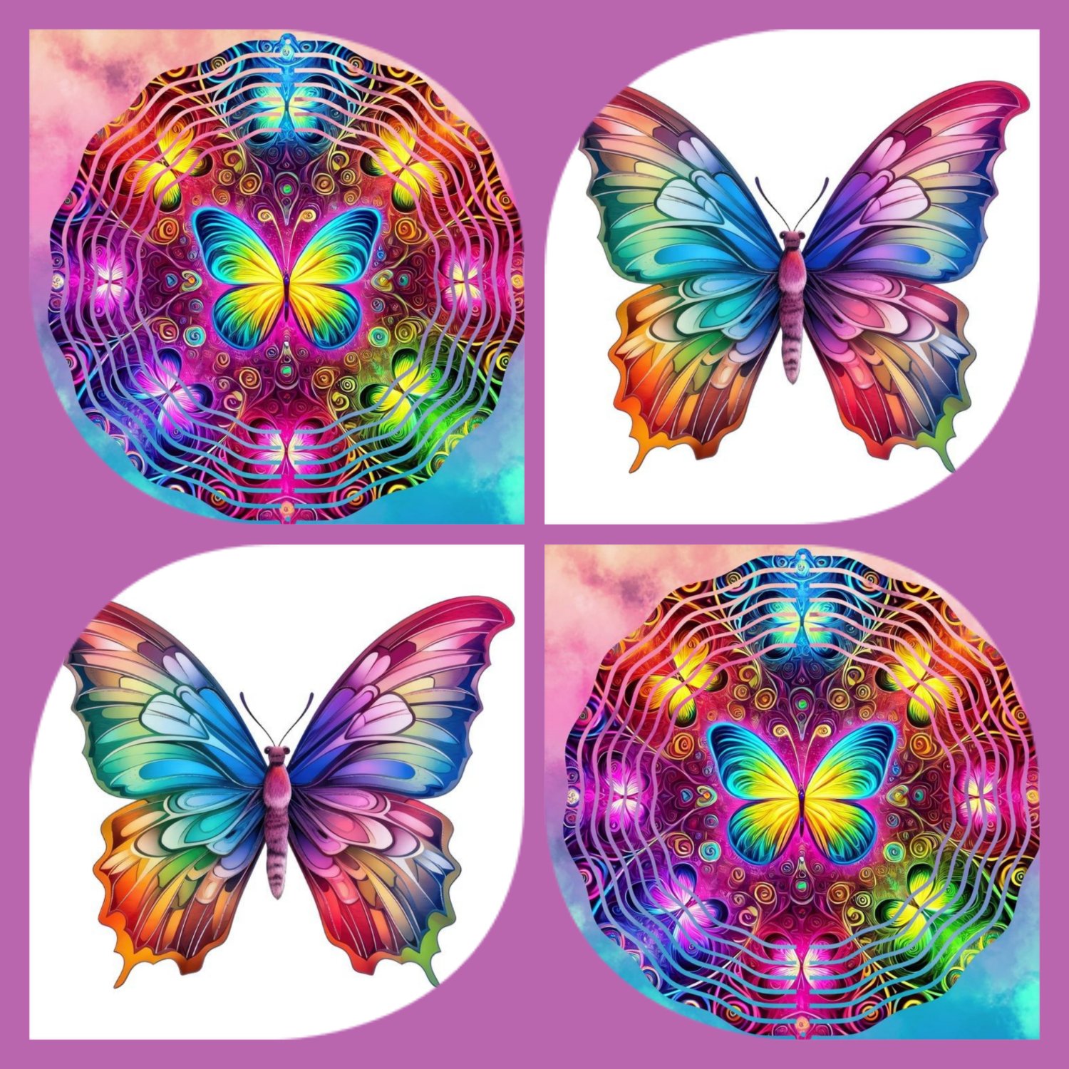 Solve Butterfly Flips jigsaw puzzle online with 81 pieces