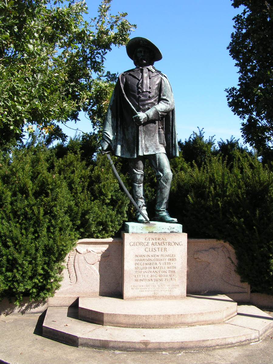 Solve General George Armstrong Custer Bronze Statue, New Rumley, OH ...