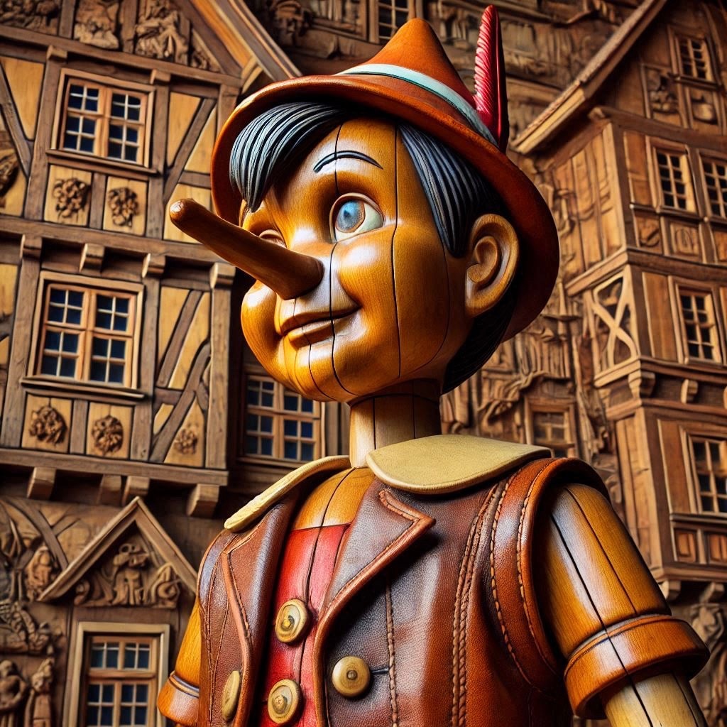 Solve Pinocchio (resize 9 - 306) jigsaw puzzle online with 100 pieces