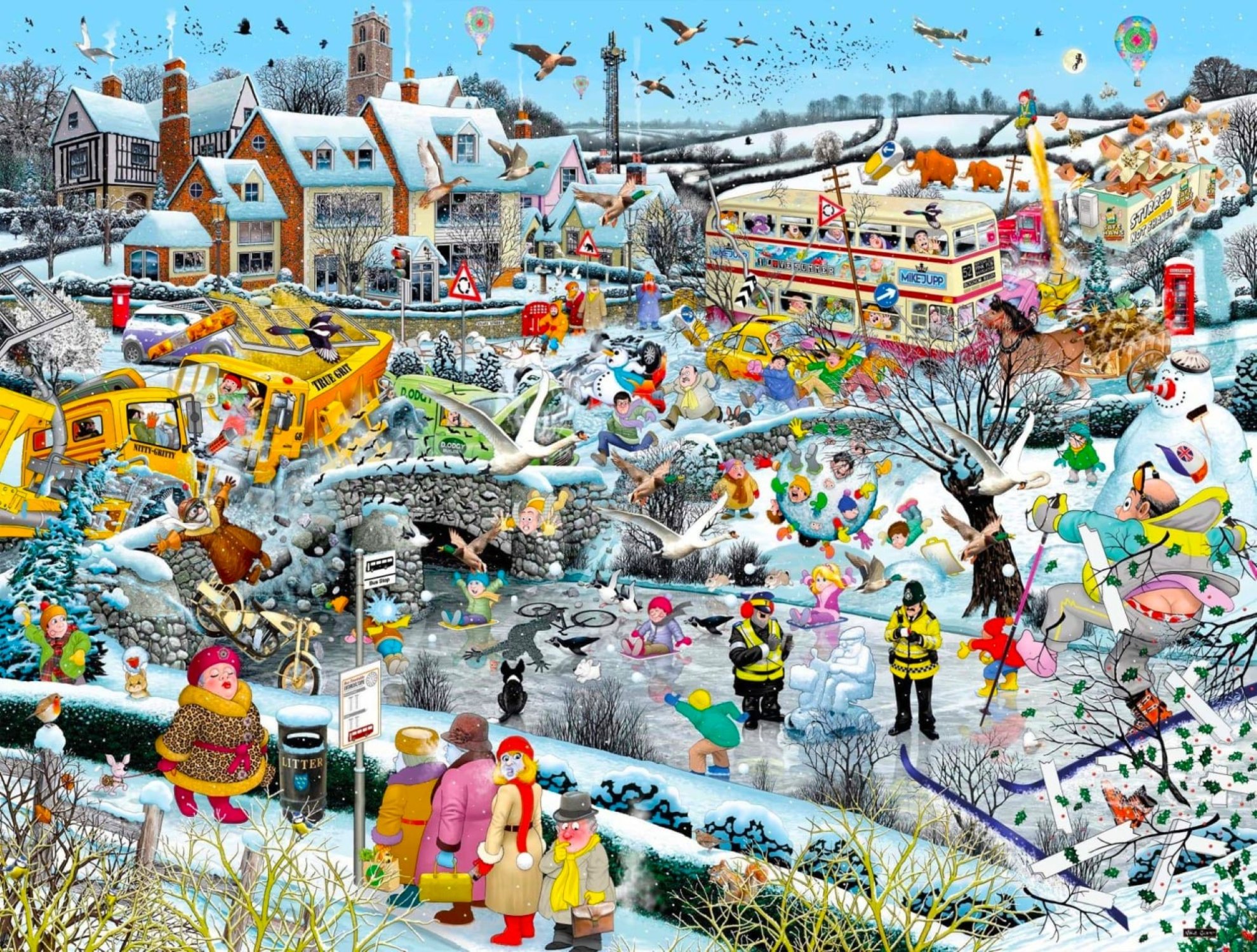 Solve Love Winter jigsaw puzzle online with 352 pieces