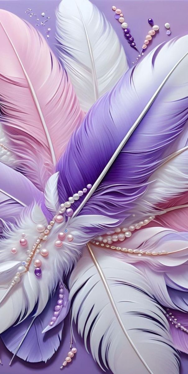 Solve Colored Feathers jigsaw puzzle online with 32 pieces