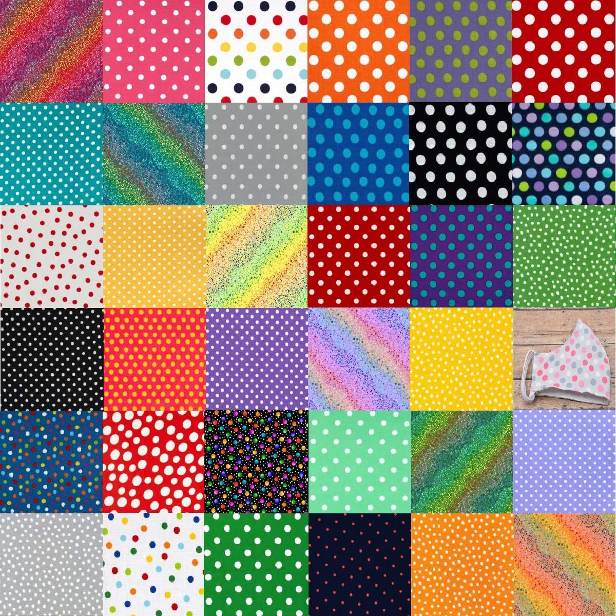 Jigsaw Puzzle | 169 pieces | Some pretty perky polka dots | Jigidi