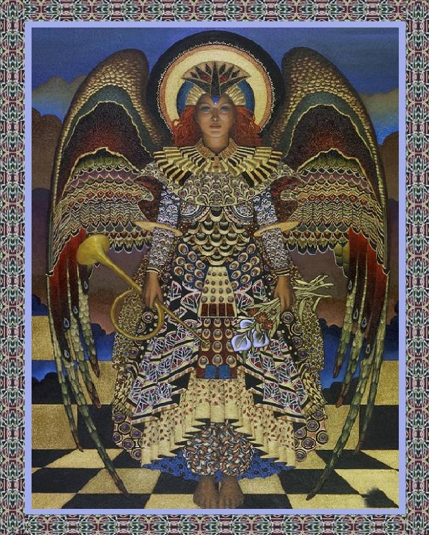 Solve Angel jigsaw puzzle online with 48 pieces