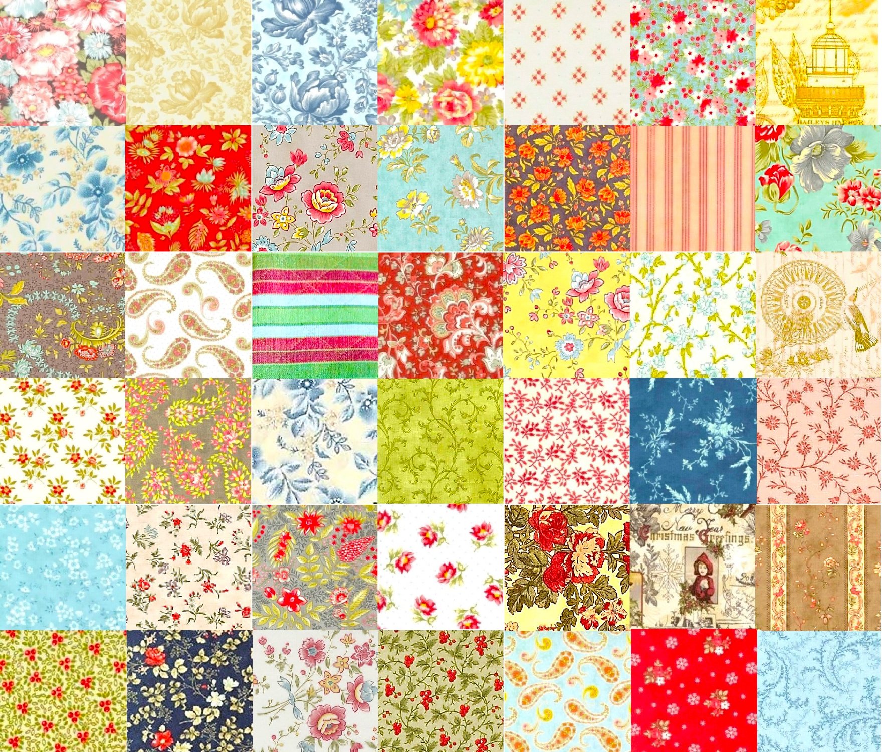 Solve PATCHWORK 3 SISTERS jigsaw puzzle online with 252 pieces