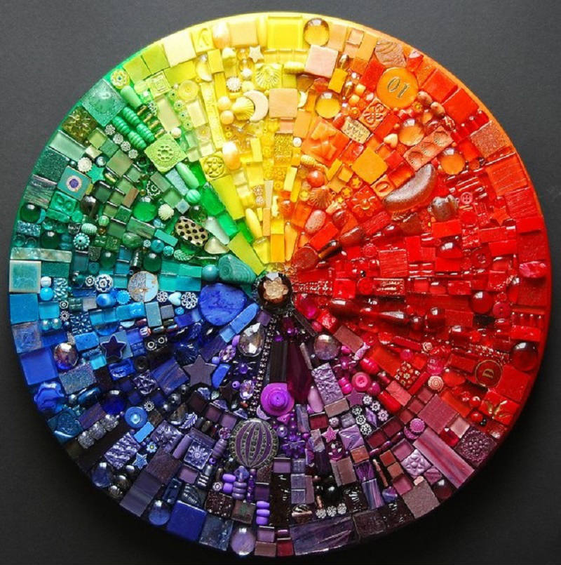 Solve Color Wheel jigsaw puzzle online with 64 pieces