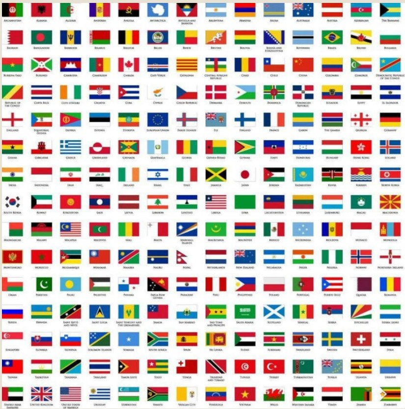 Solve Flags jigsaw puzzle online with 36 pieces