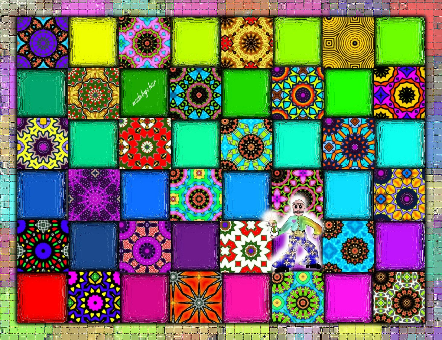 Solve Have a colorful weekend! jigsaw puzzle online with 12 pieces